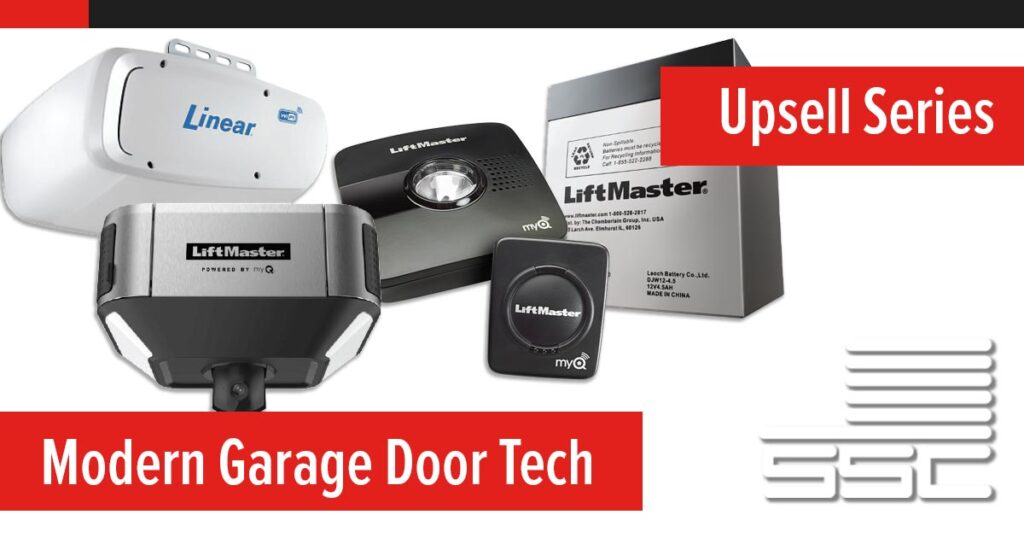 Ideal Upsell – New Technology Garage Door Openers | SSC